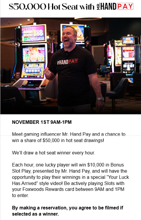 | Mr. Hand Pay Casino & Travel